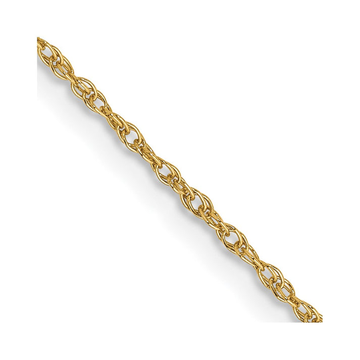 14k .8mm Light-Baby Rope Chain – Grandeur Jewels